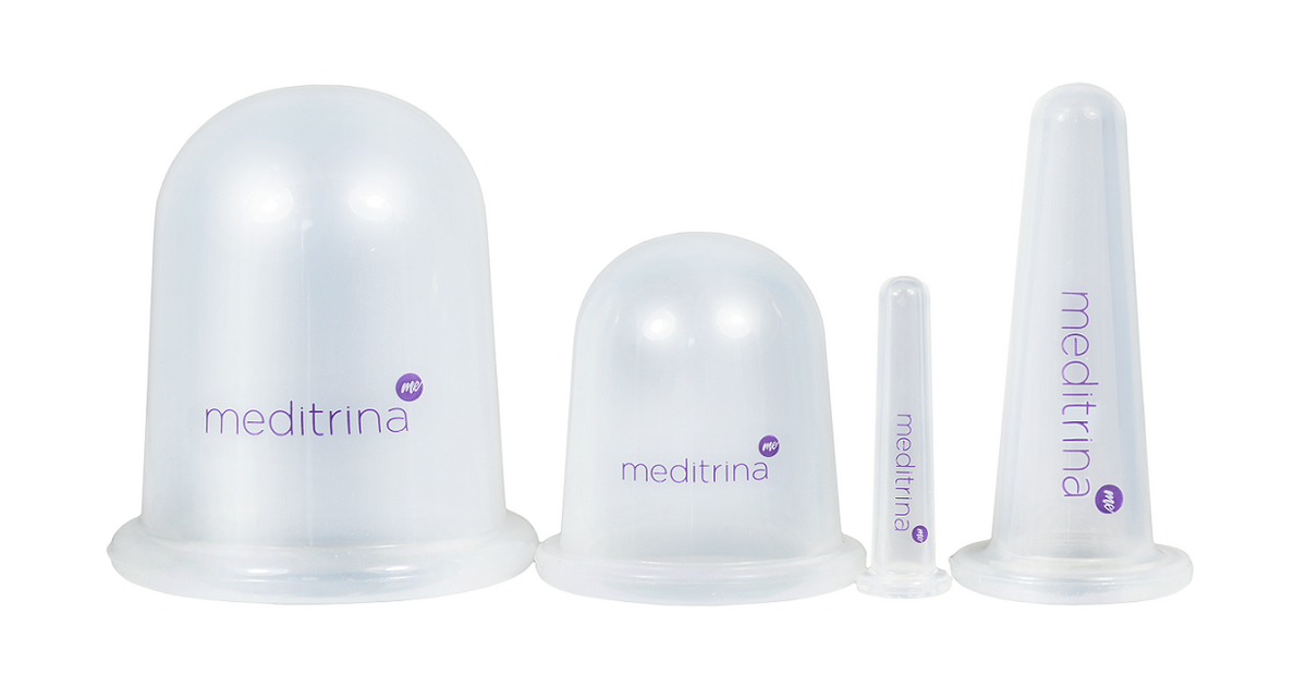 Meditrina QiActiv Modern Cupping System – 4-Piece Silicone Cupping Set ...